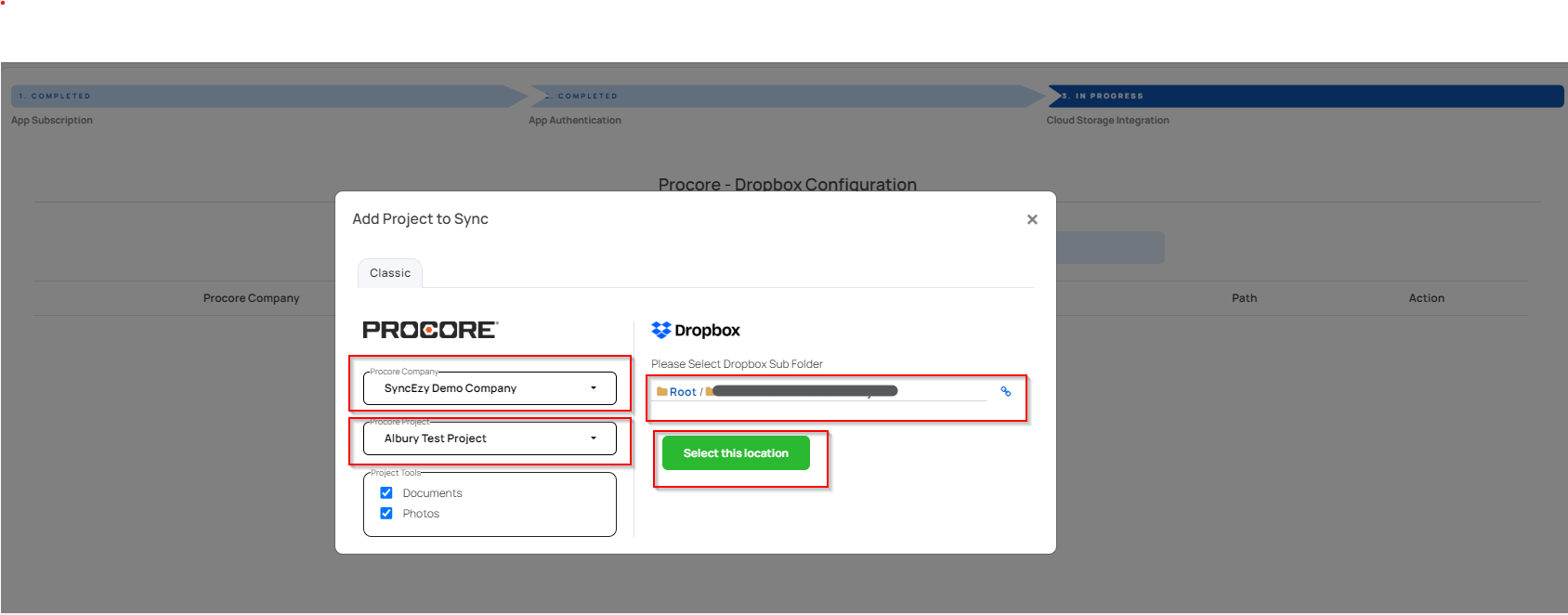 Procore to Dropbox 2-way integration FAQ