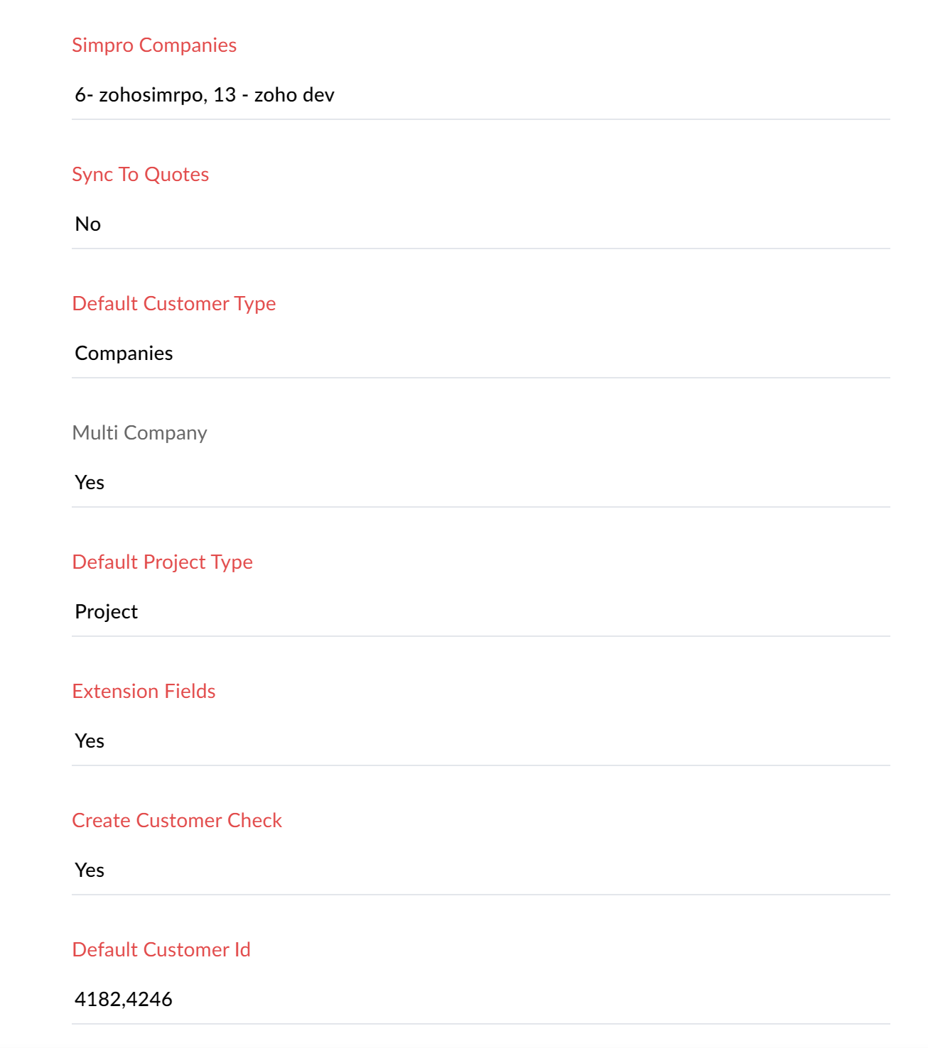 Zoho Desk to SimPRO Overview and Setup Guide