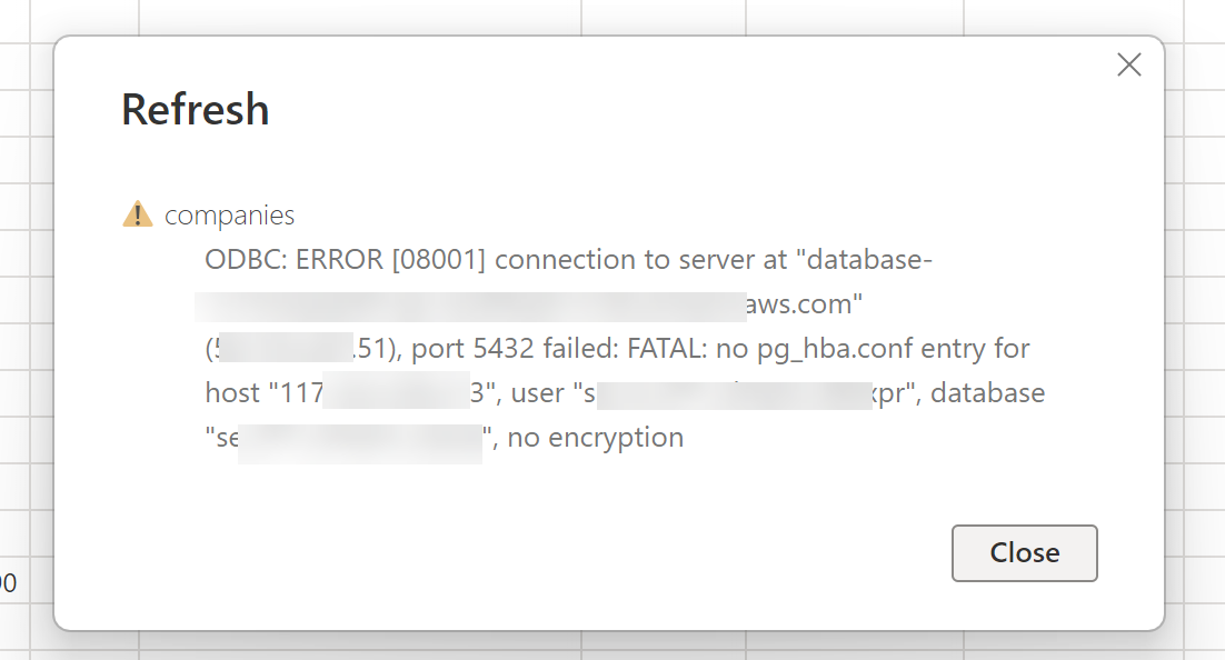 Updating your PowerBi connection string to SSL Updating your PowerBi connection string to SSL