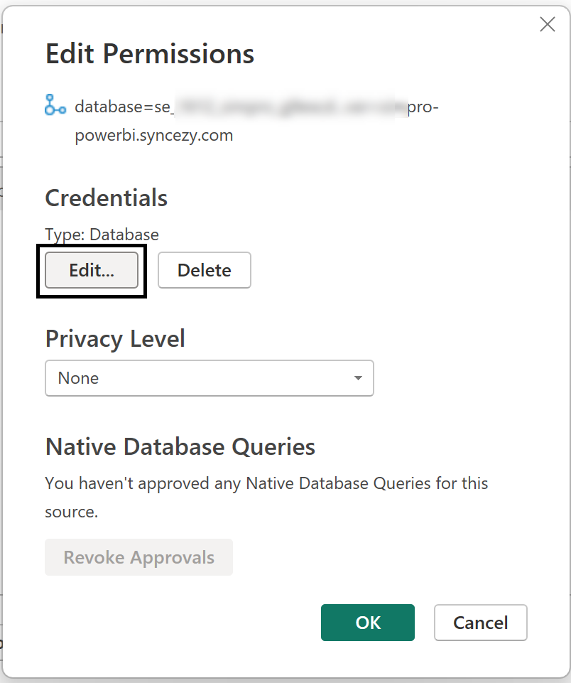 Updating your PowerBi connection string to SSL Updating your PowerBi connection string to SSL